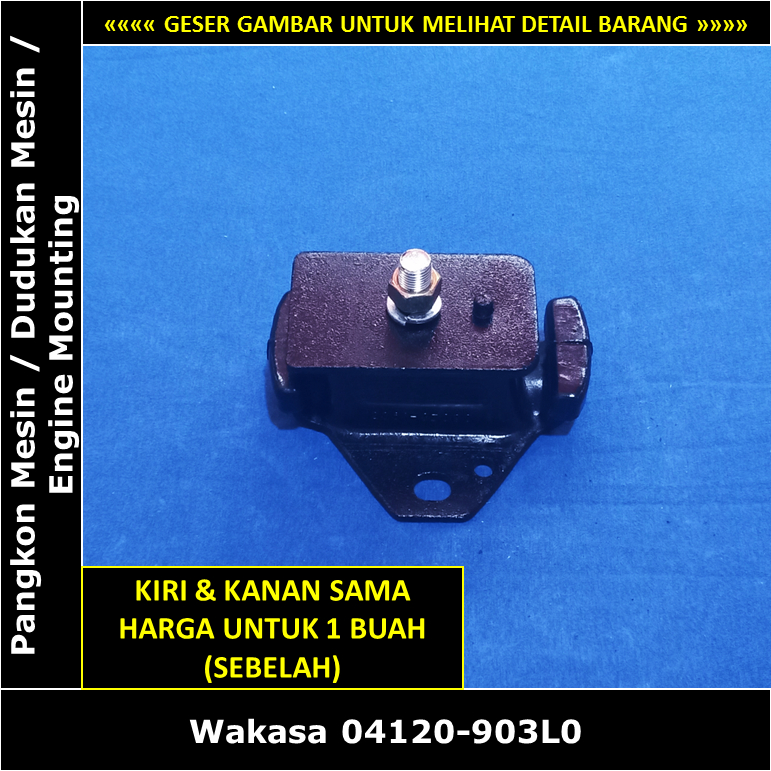 Jual Engine Mounting Toyota Kijang Kapsul 2.0 EFI 2000 cc 1RZ-E Wakasa ...
