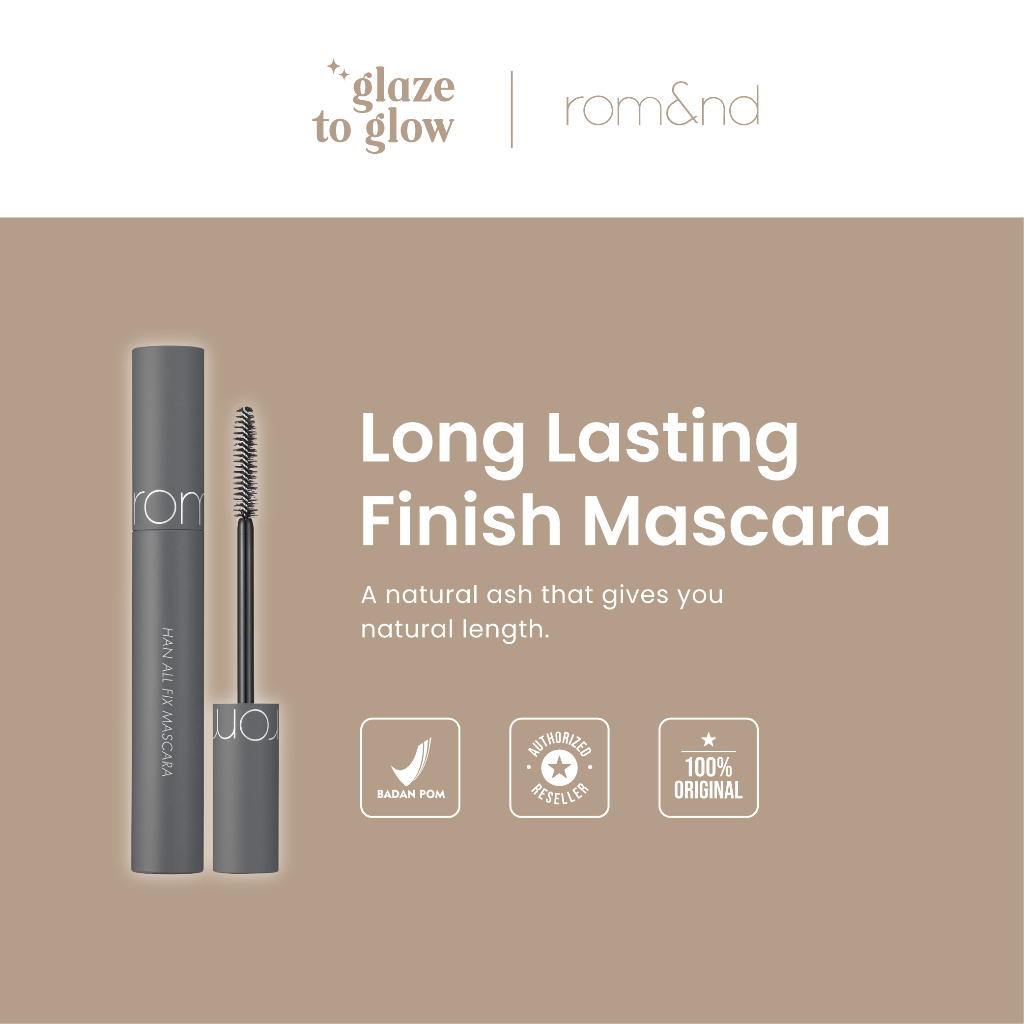 Jual glazetoglow - [Romand] Han All Fix Mascara (4 Variants) | Shopee ...