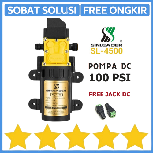 Jual SINLEADER POMPA DC 12V SINGLE PUMP DC POMPA AIR MISTING ...