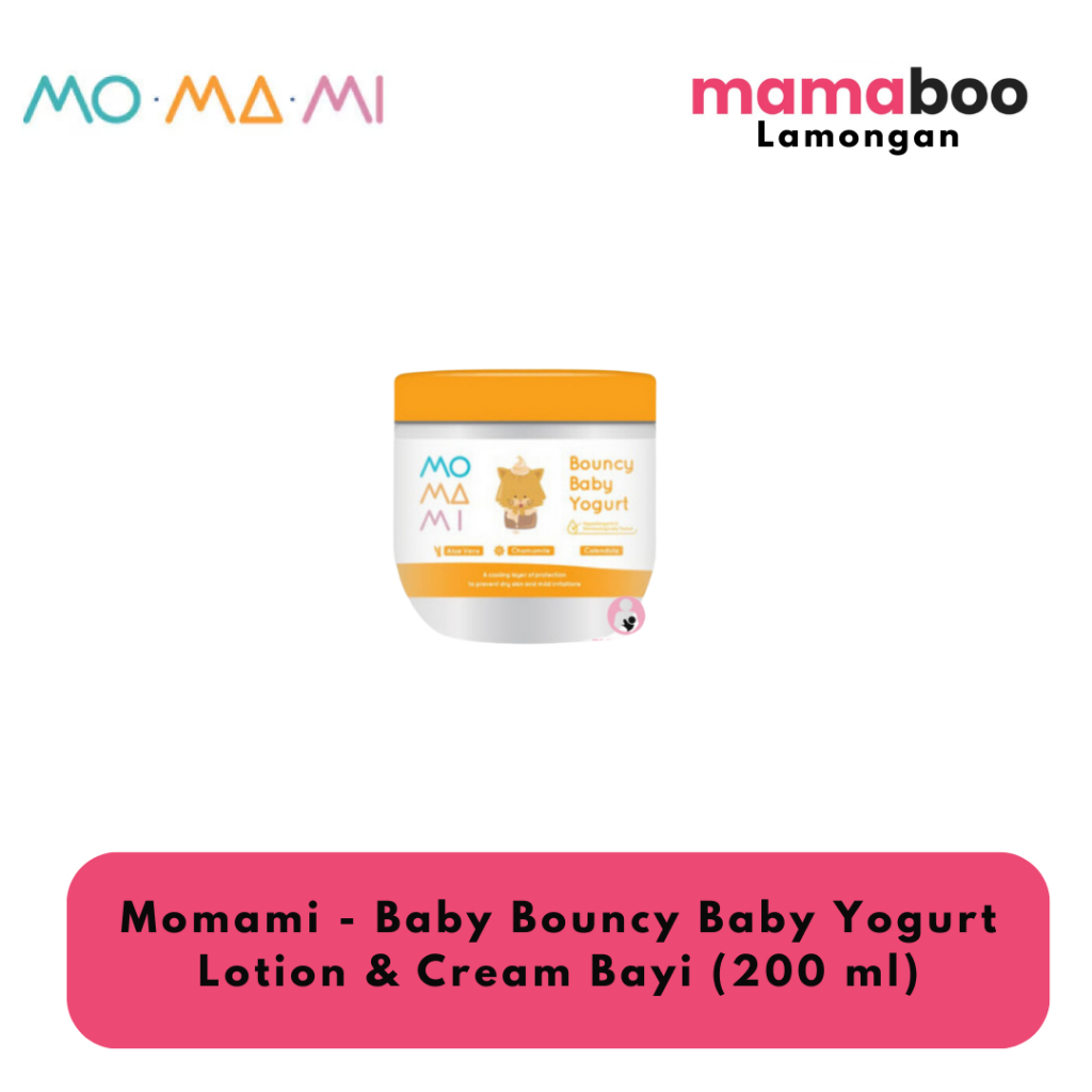 Jual Momami - Baby Bouncy Baby Yogurt Lotion & Cream Bayi (200 ml ...