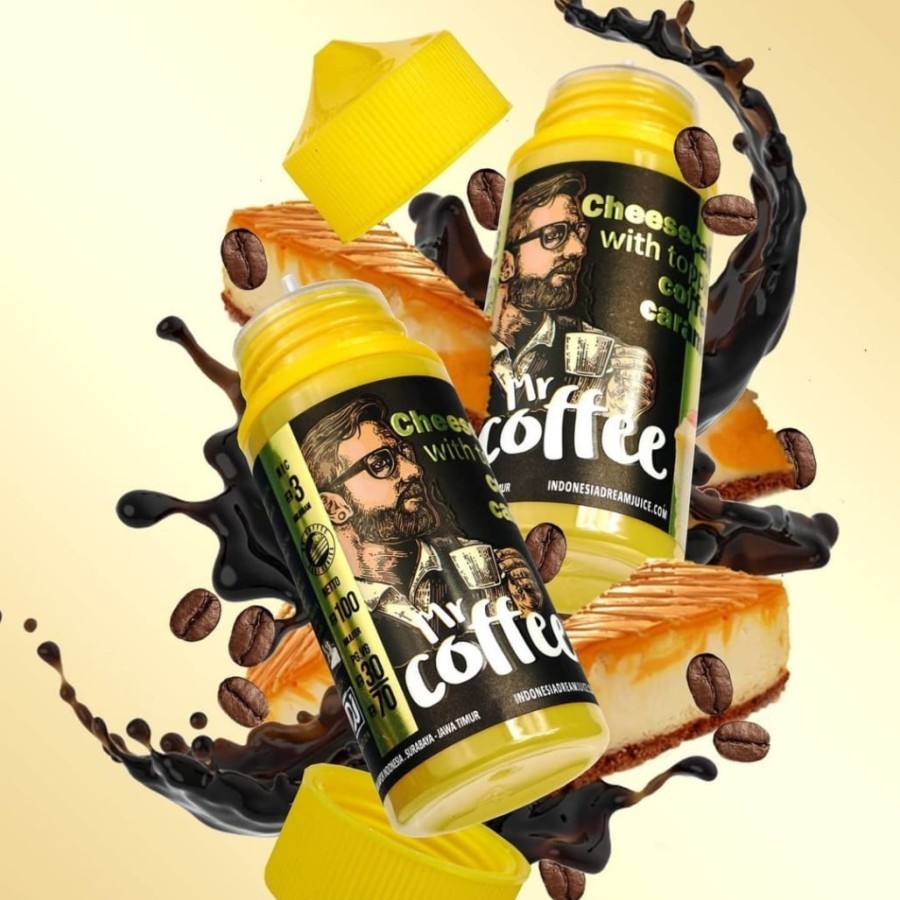 Jual Mr Coffee Cheesecake 100ML by IDJ x 9Naga - Liquid | Shopee Indonesia