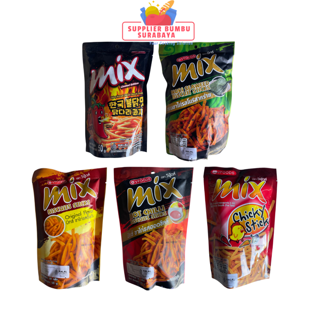 Jual VFOODS Mix Thailand Snack 50g | Shopee Indonesia