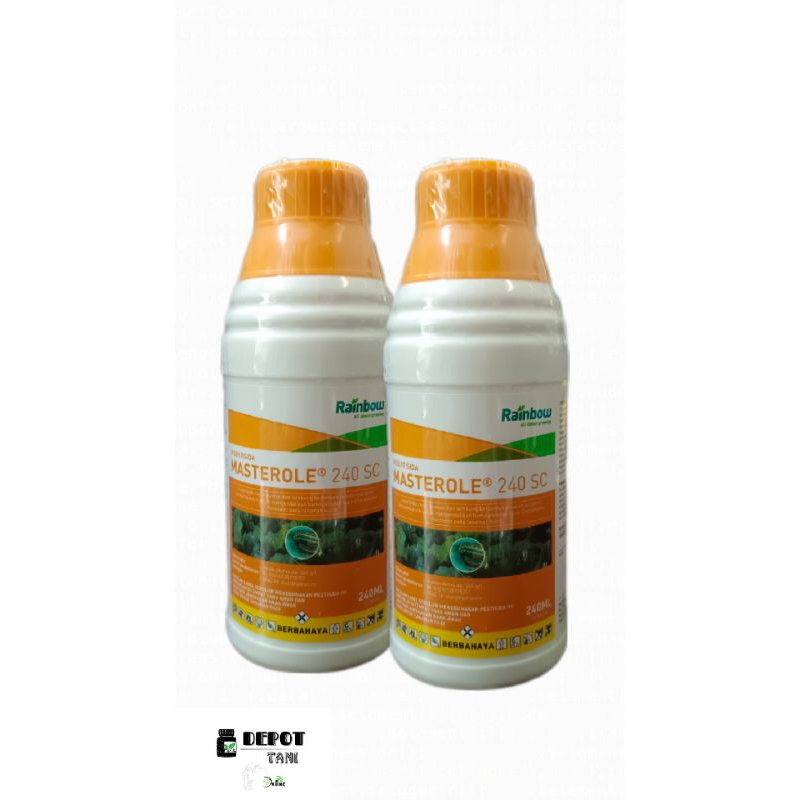 Jual Insektisida MASTEROLE 240SC untuk tanaman kubis, cabai, melon dan ...