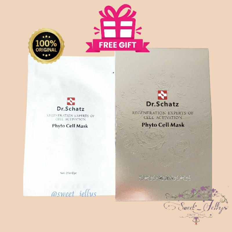 Jual FREE GIFT Dr.SCHATZ dr schatz PHYTO CELL MCC Polypeptide Collagen Mask Masker Peptide ...