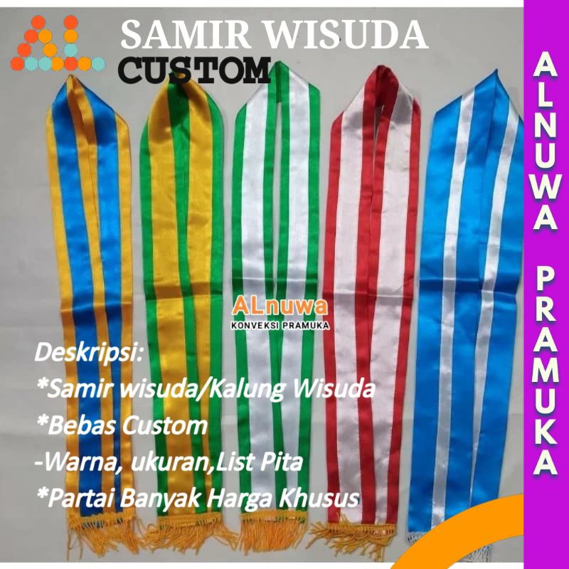 Jual Custom Samir Wisuda Kalung wisuda | Shopee Indonesia