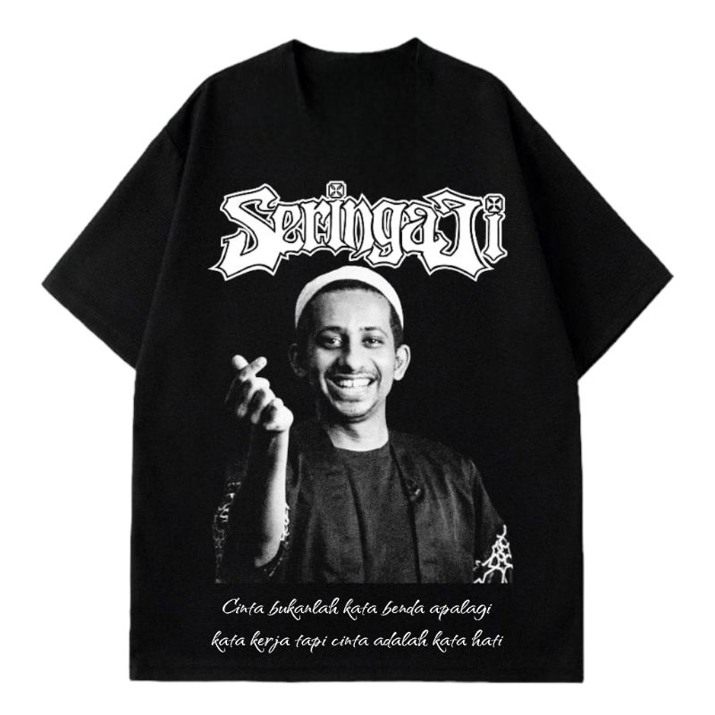Jual Kaos Musik Baju Band Seringai x Seringaji kaos parodi pria wanita ...
