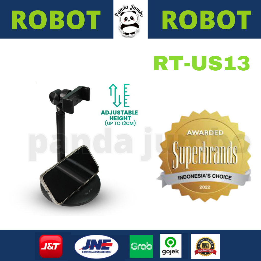 Jual ROBOT RT-US13 STAND HANPHONE HOLDER LIVE STREAMING (PJ) | Shopee ...