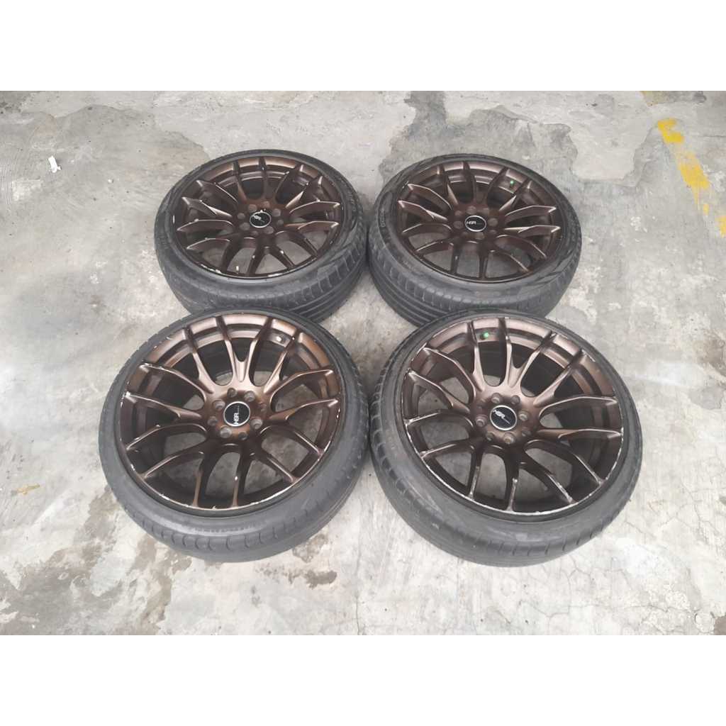 Jual VELG MOBIL HSR OSTER R17X7,5/9 PCD 4X100 4X114 ET42/38 BAN ...