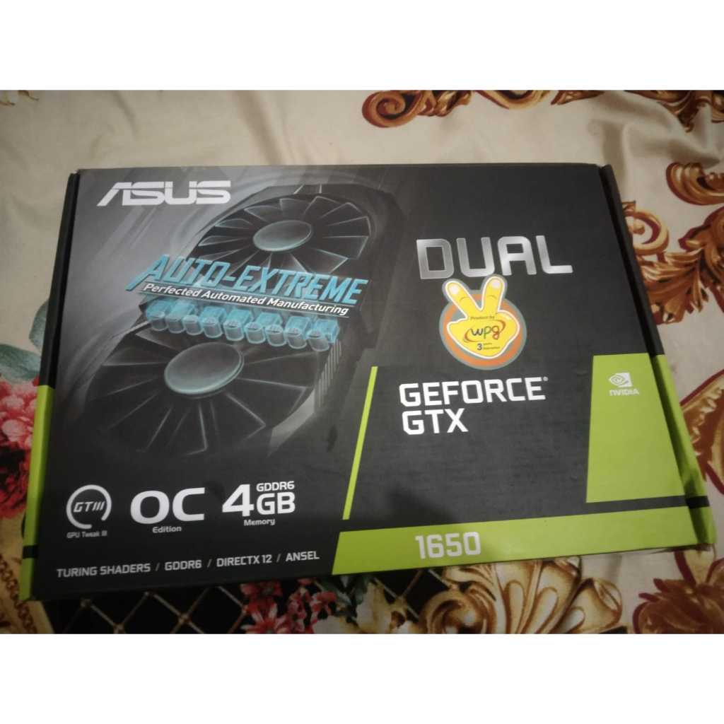 Jual ASUS Dual GeForce GTX 1650 V2 OC Edition 4GB GDDR6 | Shopee Indonesia