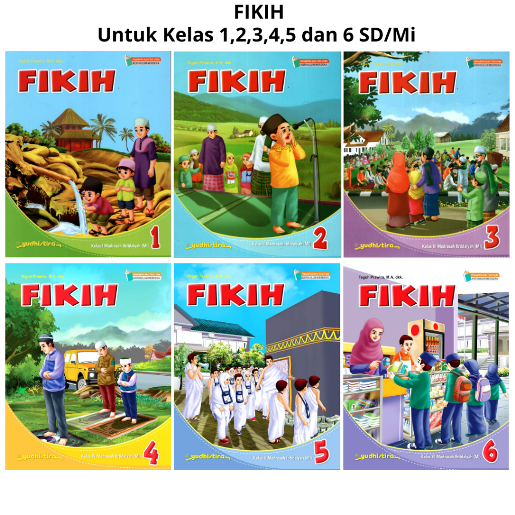 Jual Yudhistira - Buku Pelajaran Fikih Kelas 1,2,3,4,5 & 6 SD/MI Kurikulum Merdeka | Shopee ...