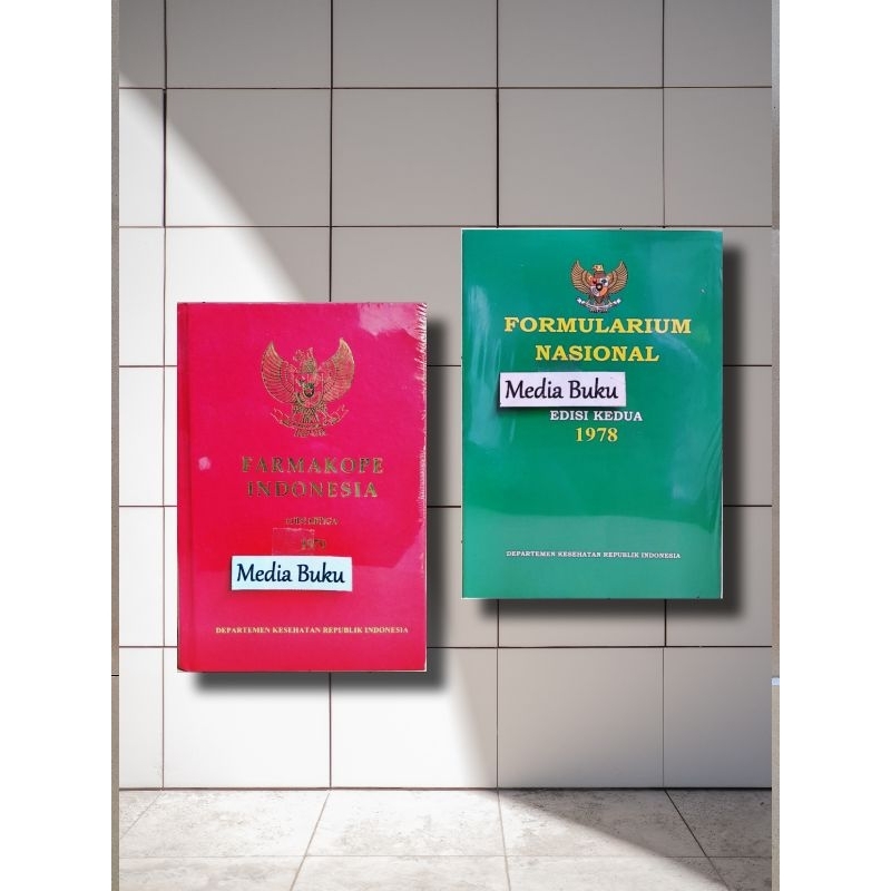 Jual PAKET 2 BUKU FARMASI ( ( FI 3 ) FARMAKOPE INDONESIA EDISI 3 & FORMULARIUM NASIONAL ...