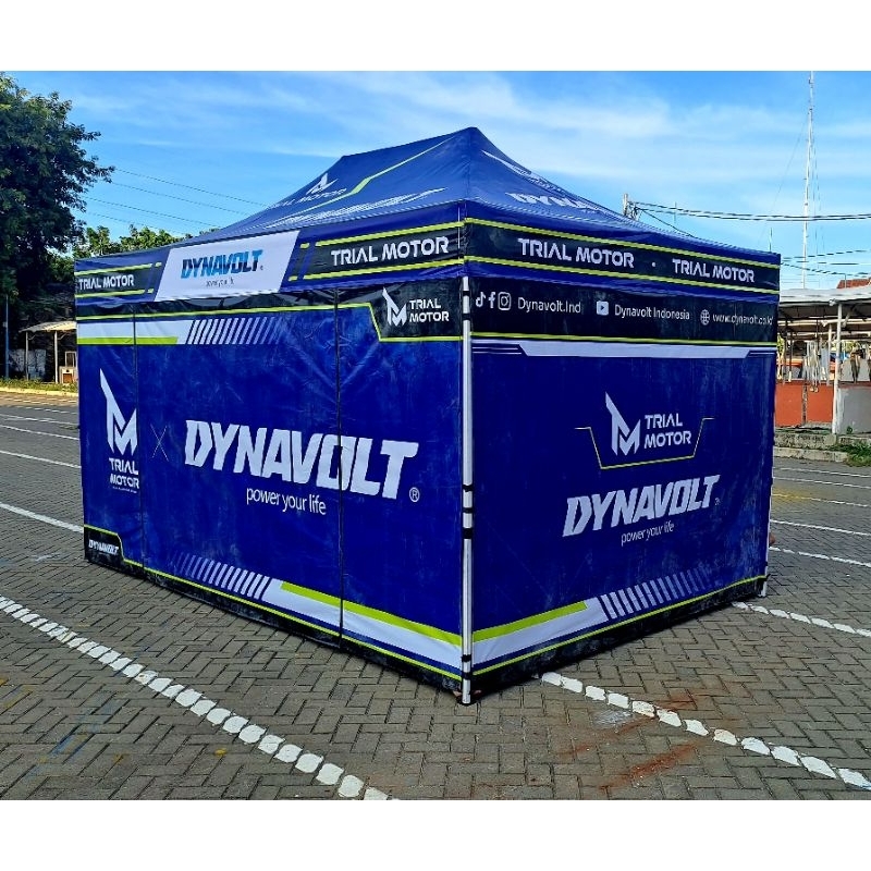 Jual Tenda Paddock Balap Custom Desain Ukuran 4.5mtr X 3mtr Full ...