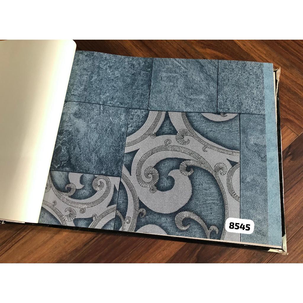 Jual Wallpaper Dinding Industrial Batu Beton Kotak Klasik Modern Royal ...
