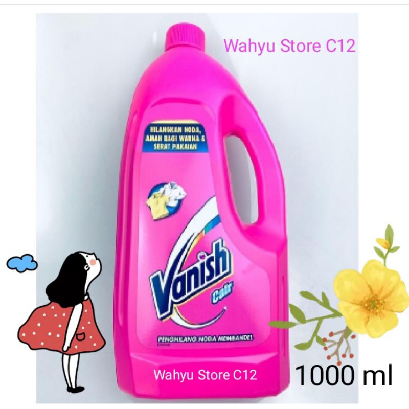 Jual Vanish botol 1 Lt & refill 750 mlCairan Penghilang Noda Pakaian ...