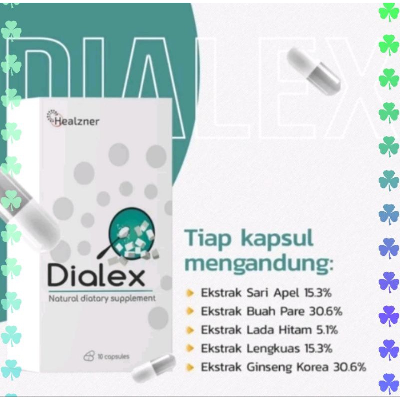 Jual DIALEX ASLI OBAT DIABETES GULA DARAH AMPUH DIJAMIN KHASIATNYA ...