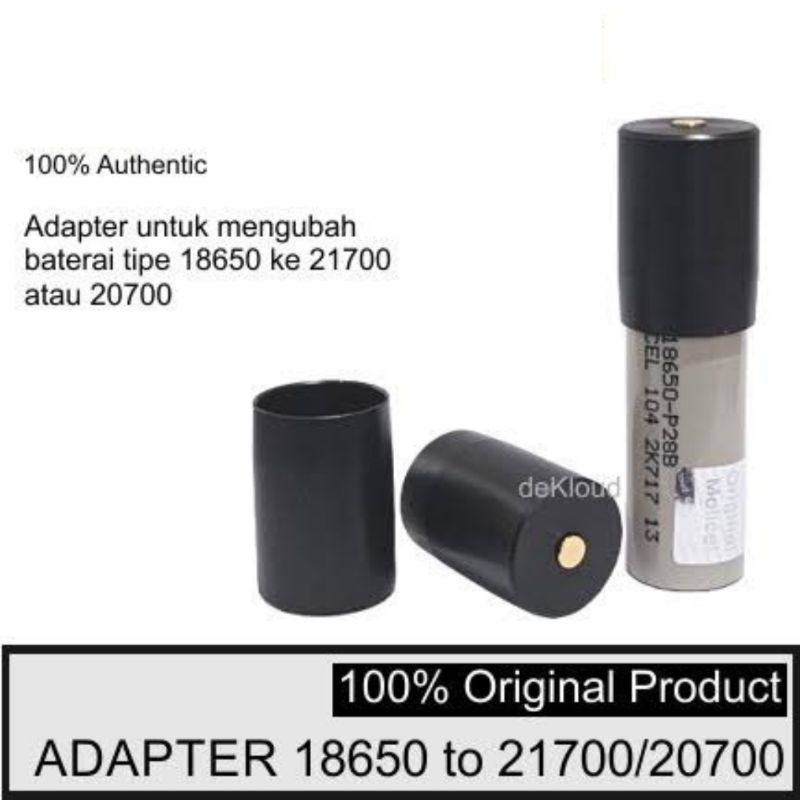Jual Adapter / Conventer Baterai 18650 to 21700 dan AAA to AA | Shopee ...