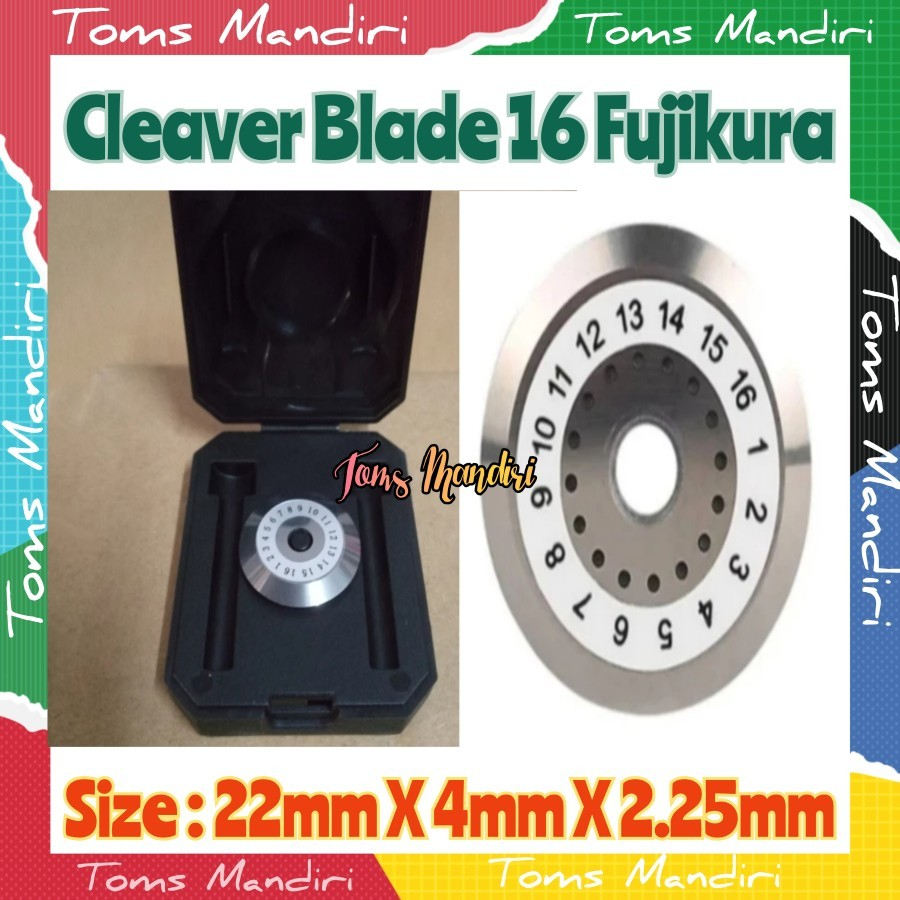 Jual Cleaver blade untuk fujikura 16 surface optic cleaver blade 16 ...
