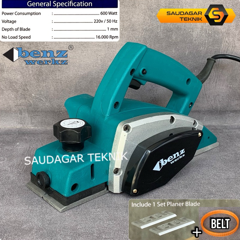 Jual Mesin Serut Kayu Benz Mesin Planner Planer Ketam Sugu Electric ...