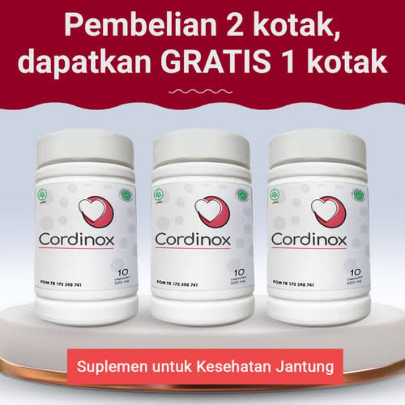 Jual Cordinox Obat Jantung dan Hipertensi darah tinggi 100% Original ...