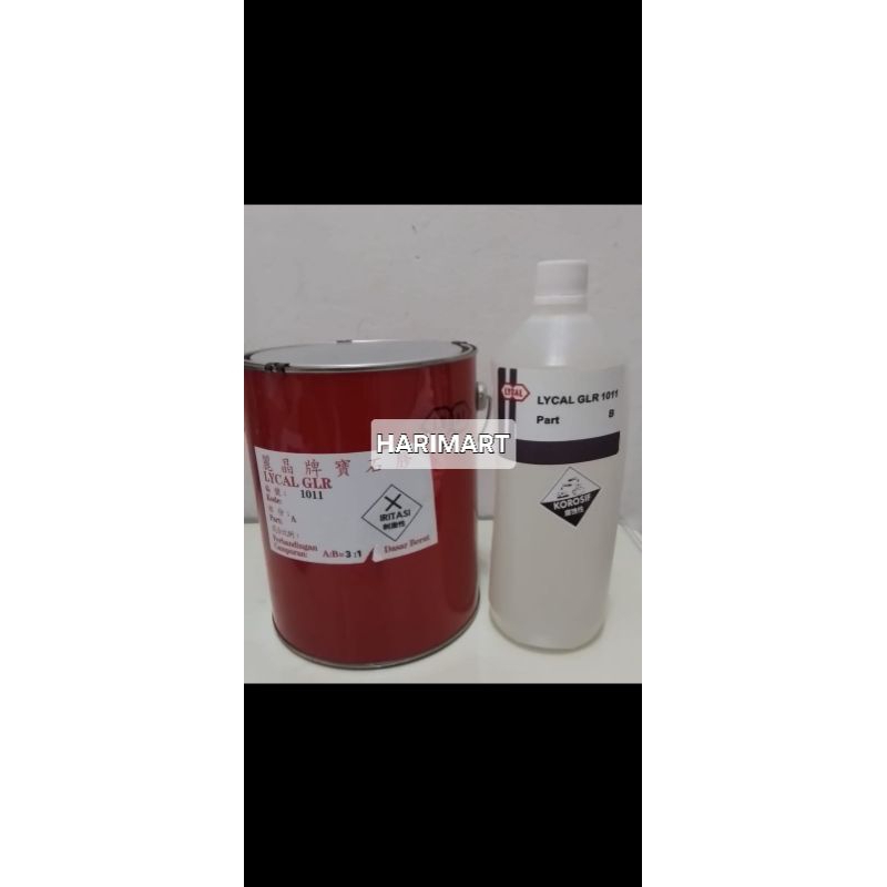 Jual resin lycal 1011 (1 set) | Shopee Indonesia