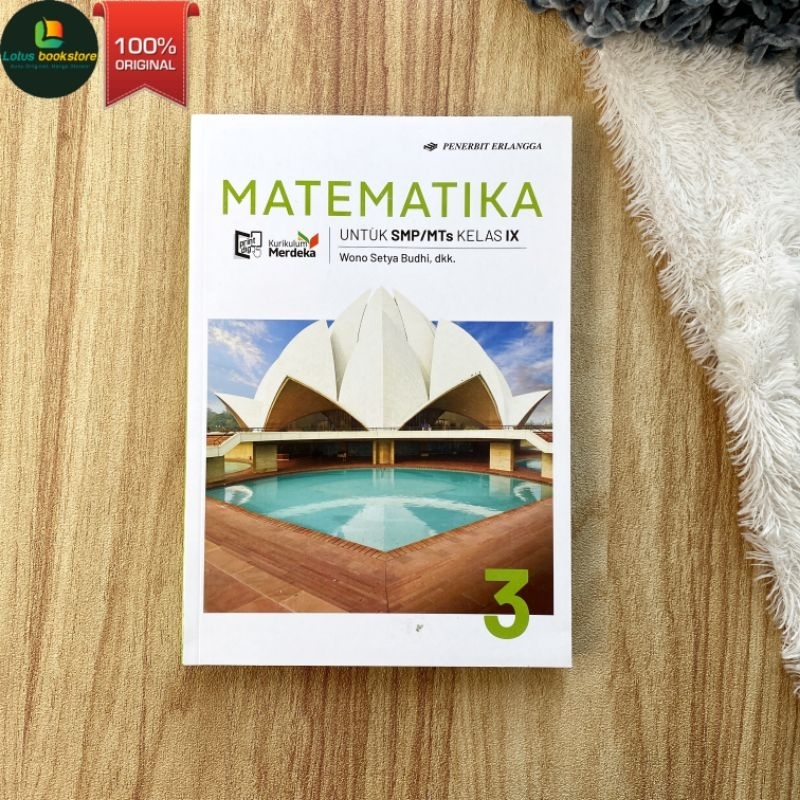 Jual Matematika SMP MTs Kelas 9 - Kurikulum Merdeka - Penerbit Erlangga - Buku Original | Shopee ...