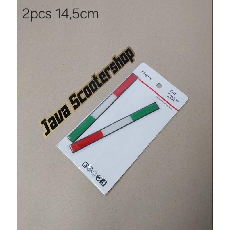 Jual Logo Bendera Italia 3D isi 2 pcs | Shopee Indonesia