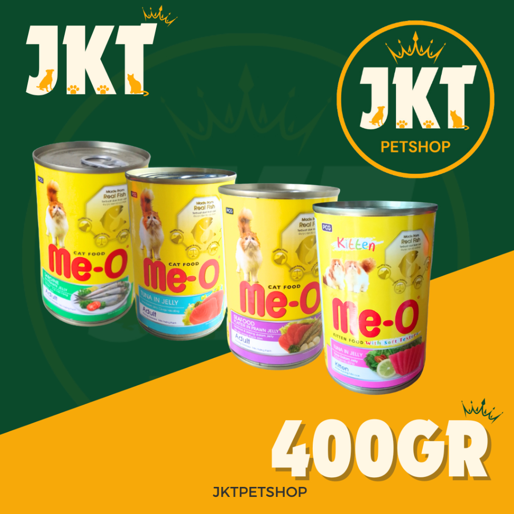 Jual MEO Kaleng 400gr Makanan Basah Kucing MEO | Shopee Indonesia
