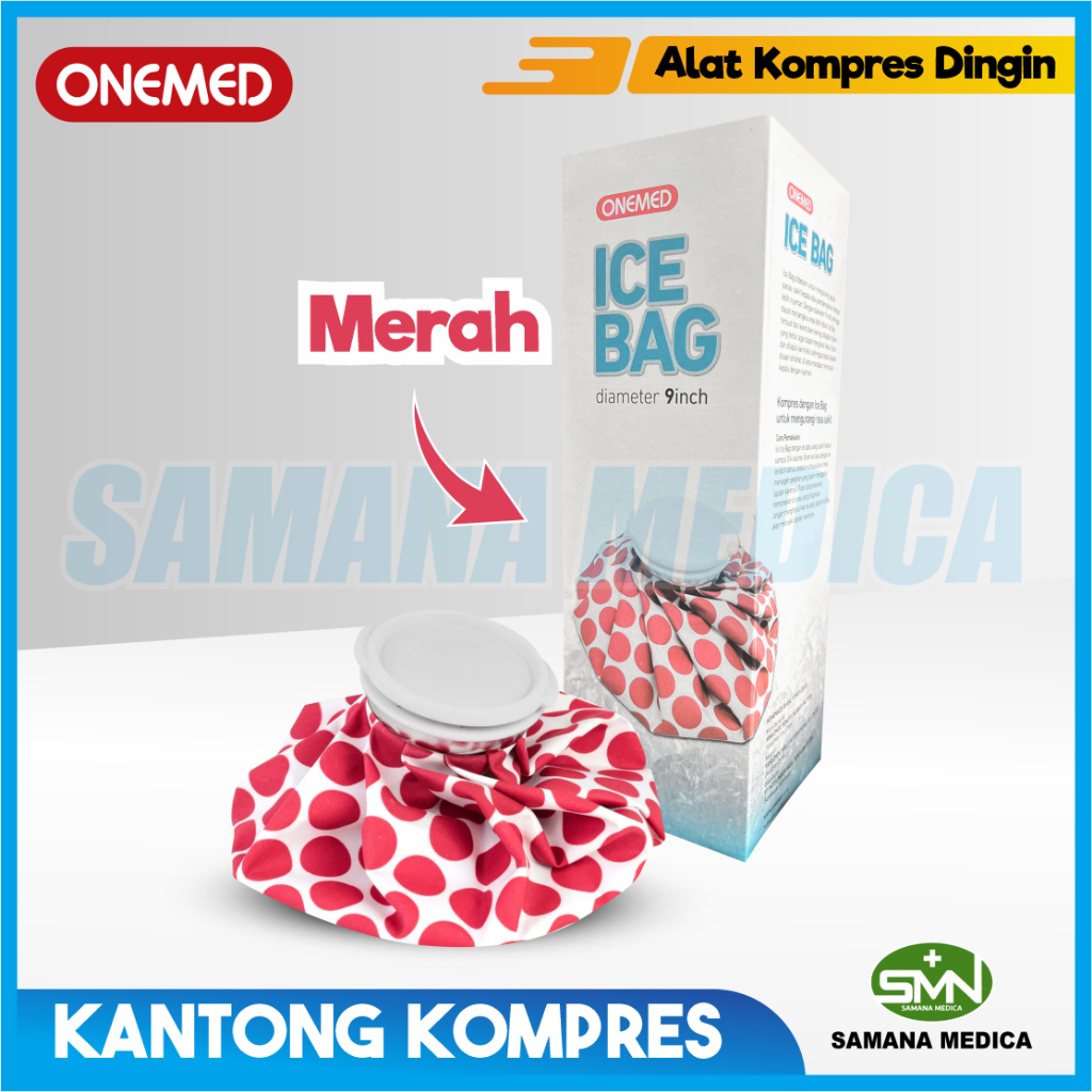 Jual Kantong Kompres Kain ONEMED Ice Bag Alat Kompres Dingin - Diameter ...
