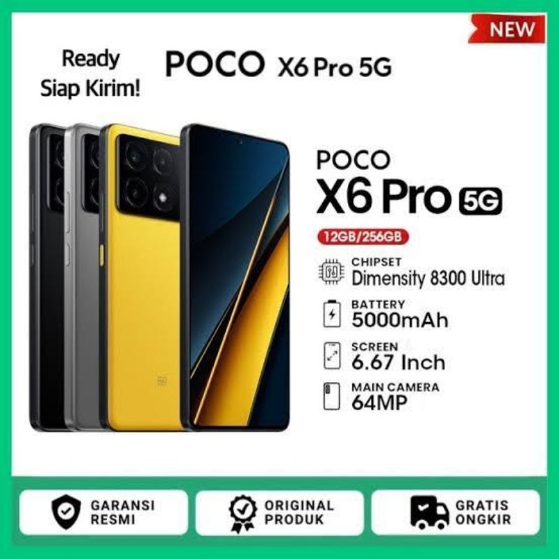 Jual Xiaomi Poco X6 Pro 5G | Shopee Indonesia