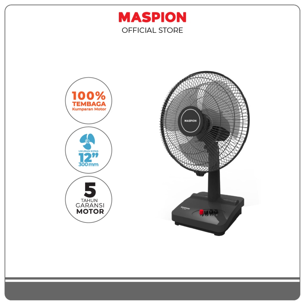 Jual Maspion Kipas Angin Meja Desk Fan 12 Inch EF-30 P2 | Shopee Indonesia