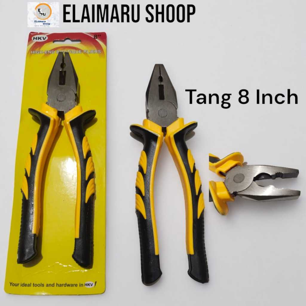 Jual Tang Jepit Perkakas Kombinasi Potong 8 Inch | Shopee Indonesia