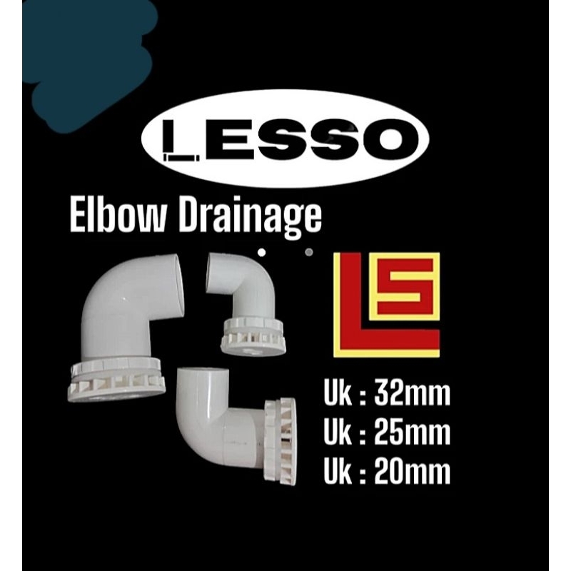 Jual Lesso Elbow Drainage / Bottow Drain Pipa Pipe U - Pvc By 3 Pawns ...