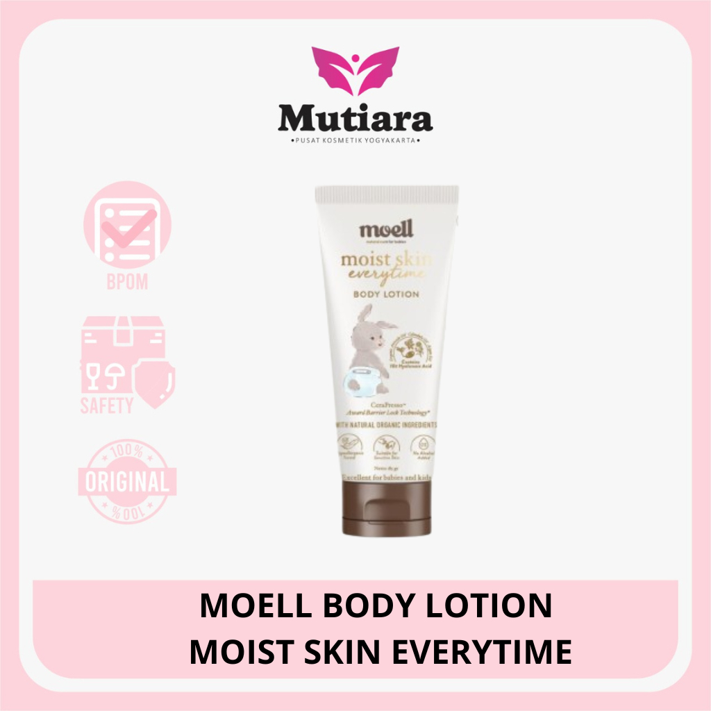 Jual MOELL BODY LOTION MOIST SKIN EVERYTIME | Shopee Indonesia