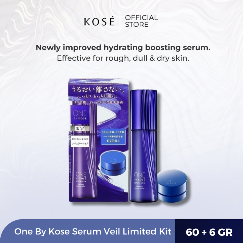 Jual One By Kose Serum Veil 60ml Limited Kit (1 Set = 2Pcs) | Shopee Indonesia