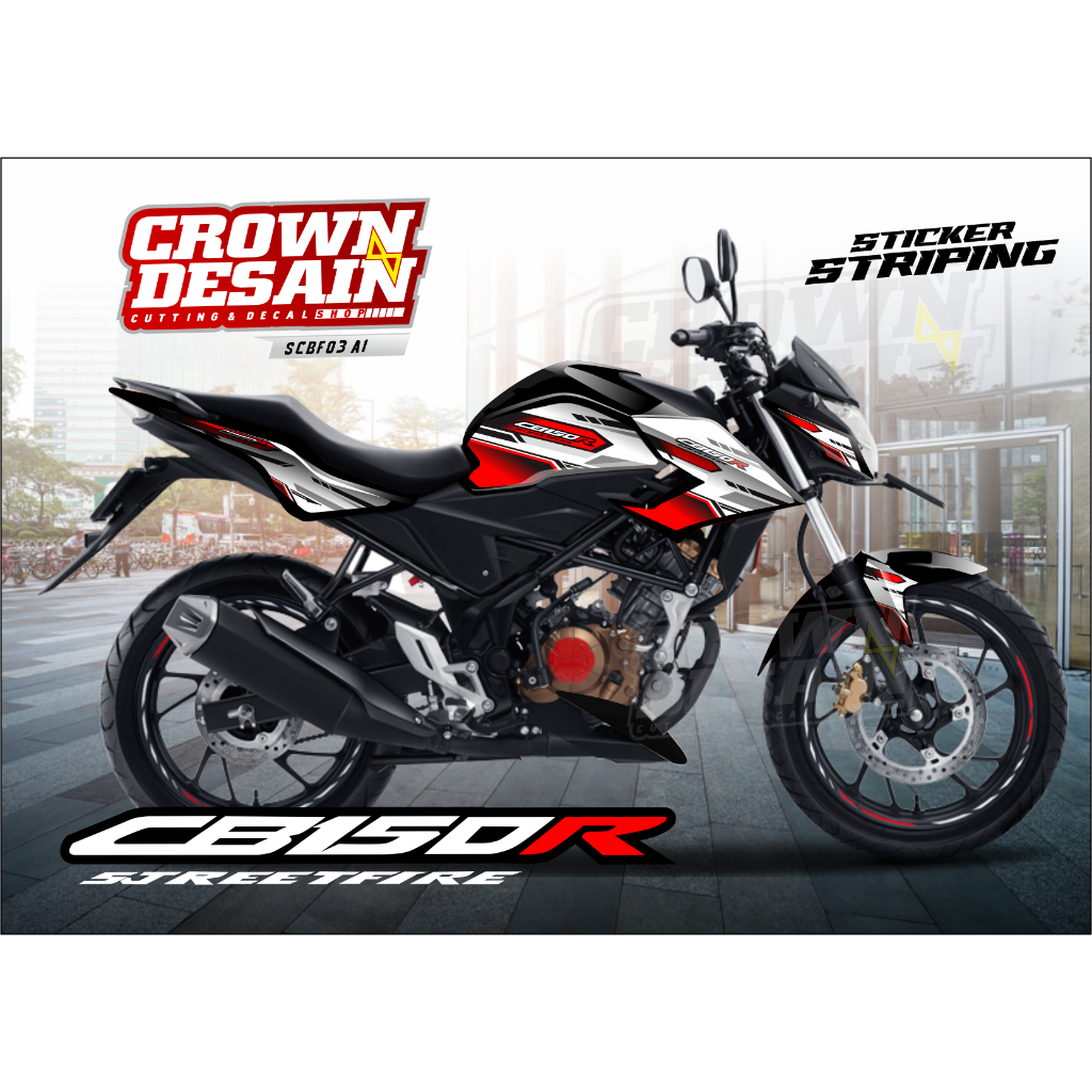 Jual STIKER STRIPING CB150R V2 VARIASI LIS SEMIFULL- AKSESORIS BODY ...