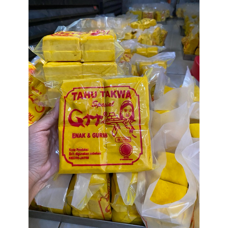 Jual Tahu Kuning Tahu Takwa Khas Kediri Isi 4 Tahu Pack | Shopee Indonesia
