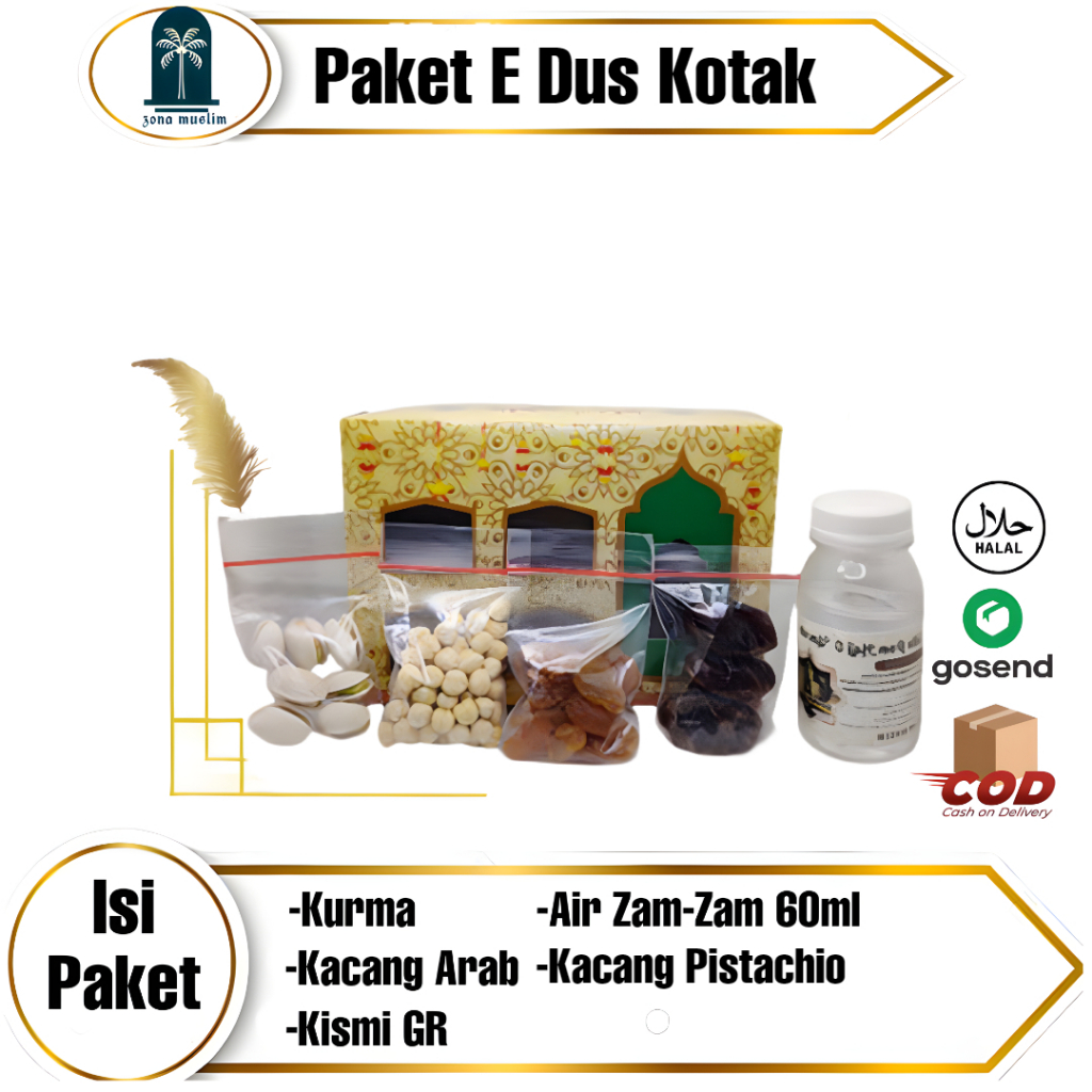 Jual Paket Oleh Oleh Haji dan Umroh paket dus kotak/paket dus tali paket pistacio/fustuk paket e ...