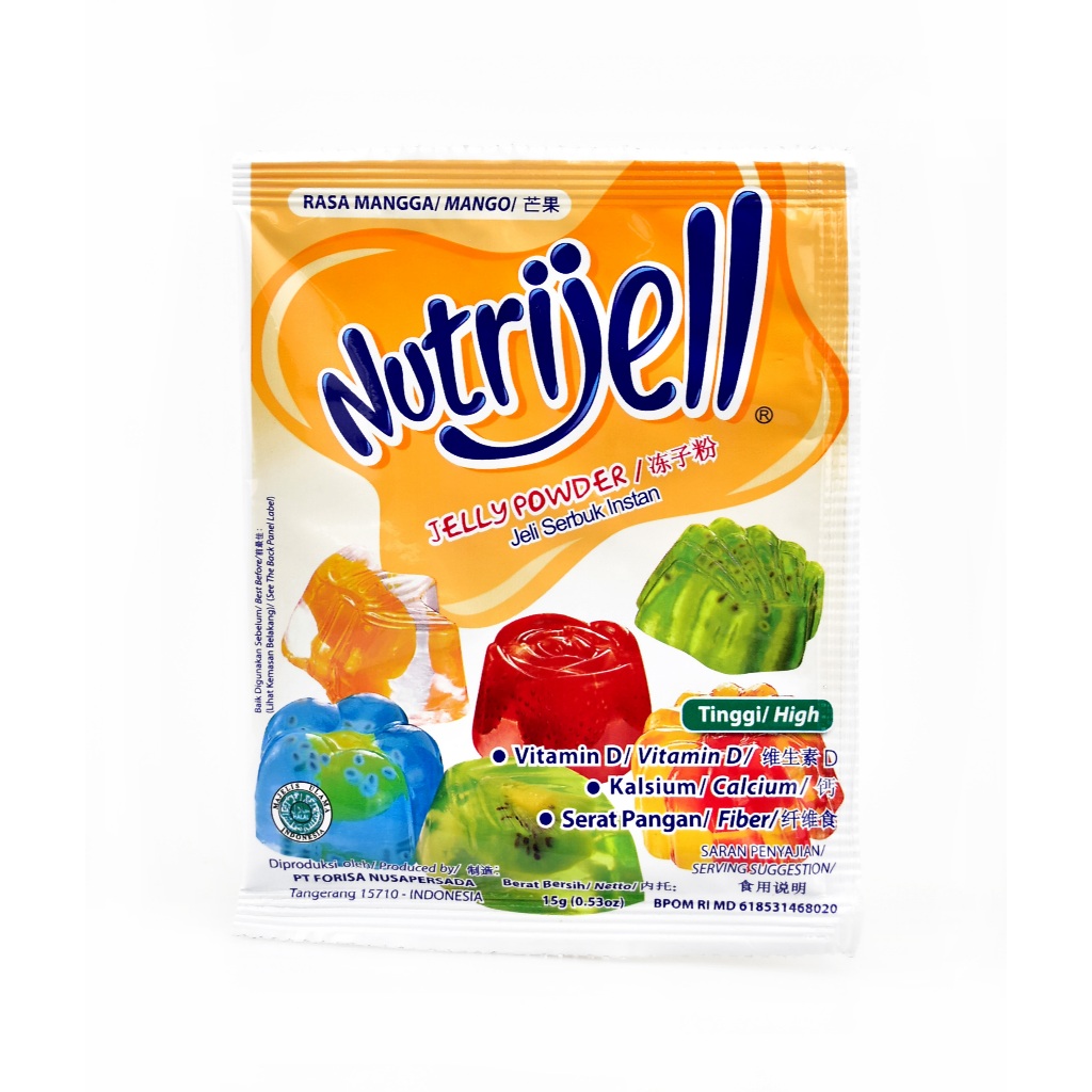 Jual NUTRIJELL POWDER 15GR ALL VARIAN- 1 BOX ISI 12PCS | Shopee Indonesia