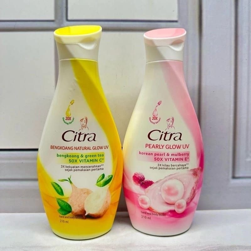 Jual Citra hand body lotion 10X vit C kemasan baru 210ml | Shopee Indonesia