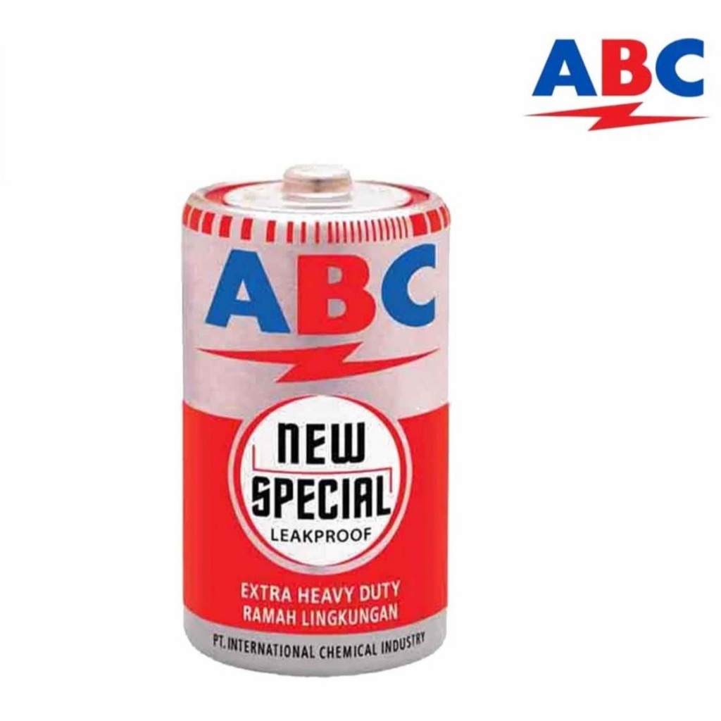 Jual Baterai ABC Merah R20 Isi 2 - | Shopee Indonesia