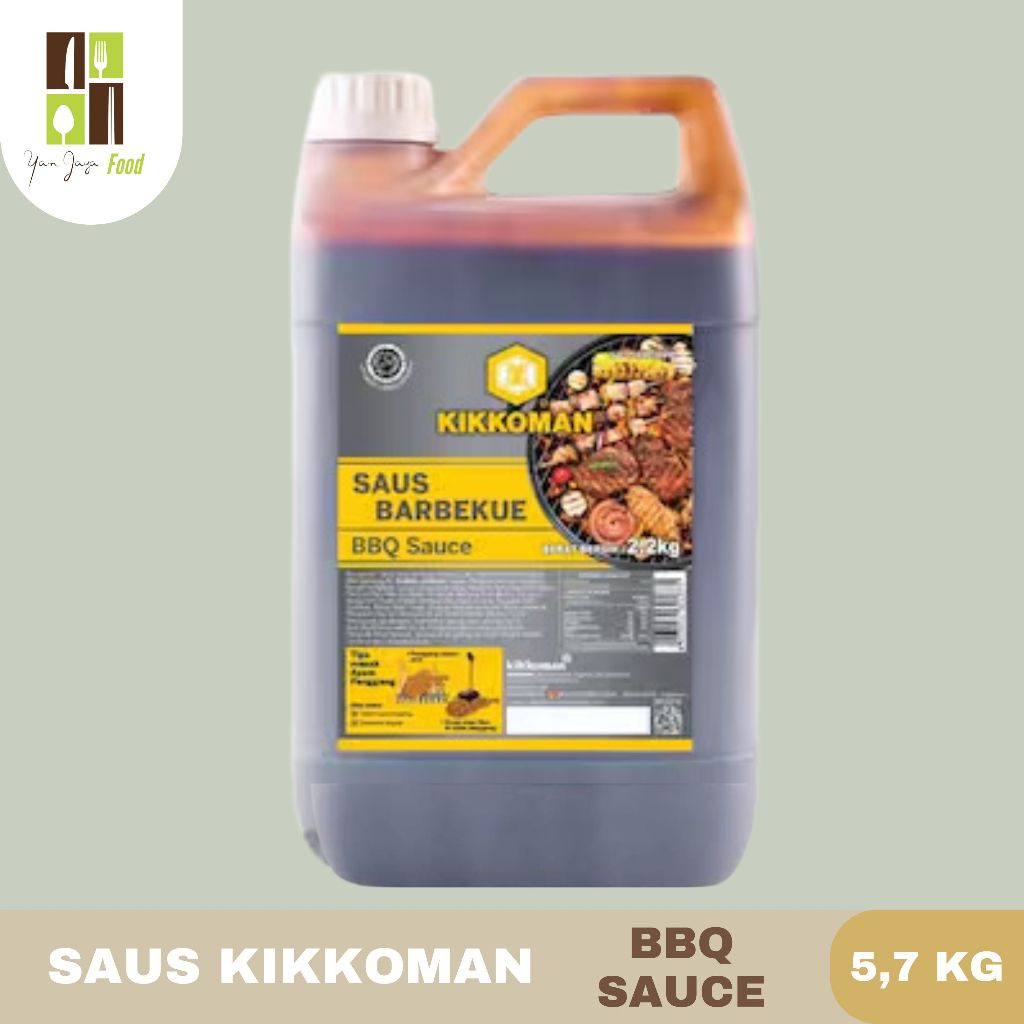 Jual Kikkoman BBQ sauce Halal Saus Barbeque Kemasan 5.7 Kg | Shopee ...