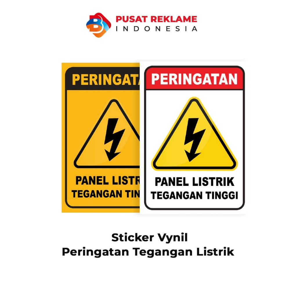 Jual Sticker Peringatan Tegangan Listrik | Shopee Indonesia