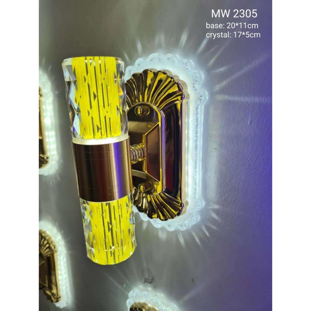 Jual Apollo Lighting Lampu Hias Dinding Full Kristal Estetik Lamp ...