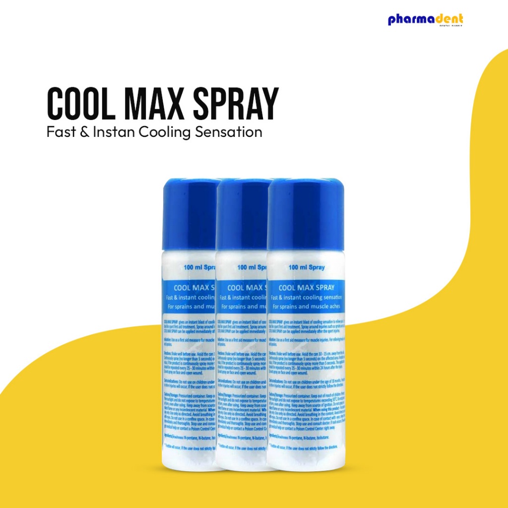 Jual Pharmadent - Obat Meredakan Lebam/Cool Max Spray | Shopee Indonesia