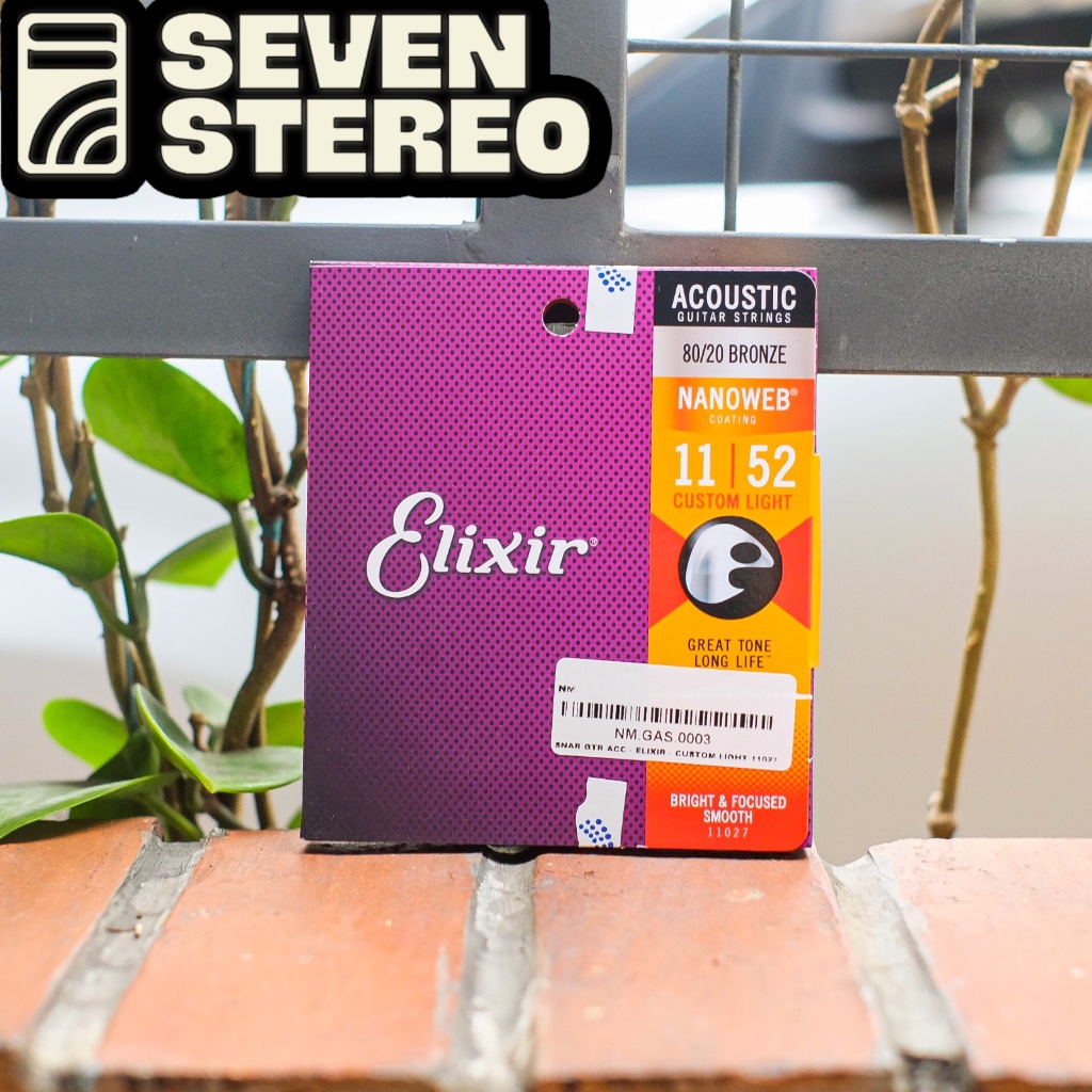 Jual Elixir 11027 Nanoweb Acoustic Guitar String | Shopee Indonesia