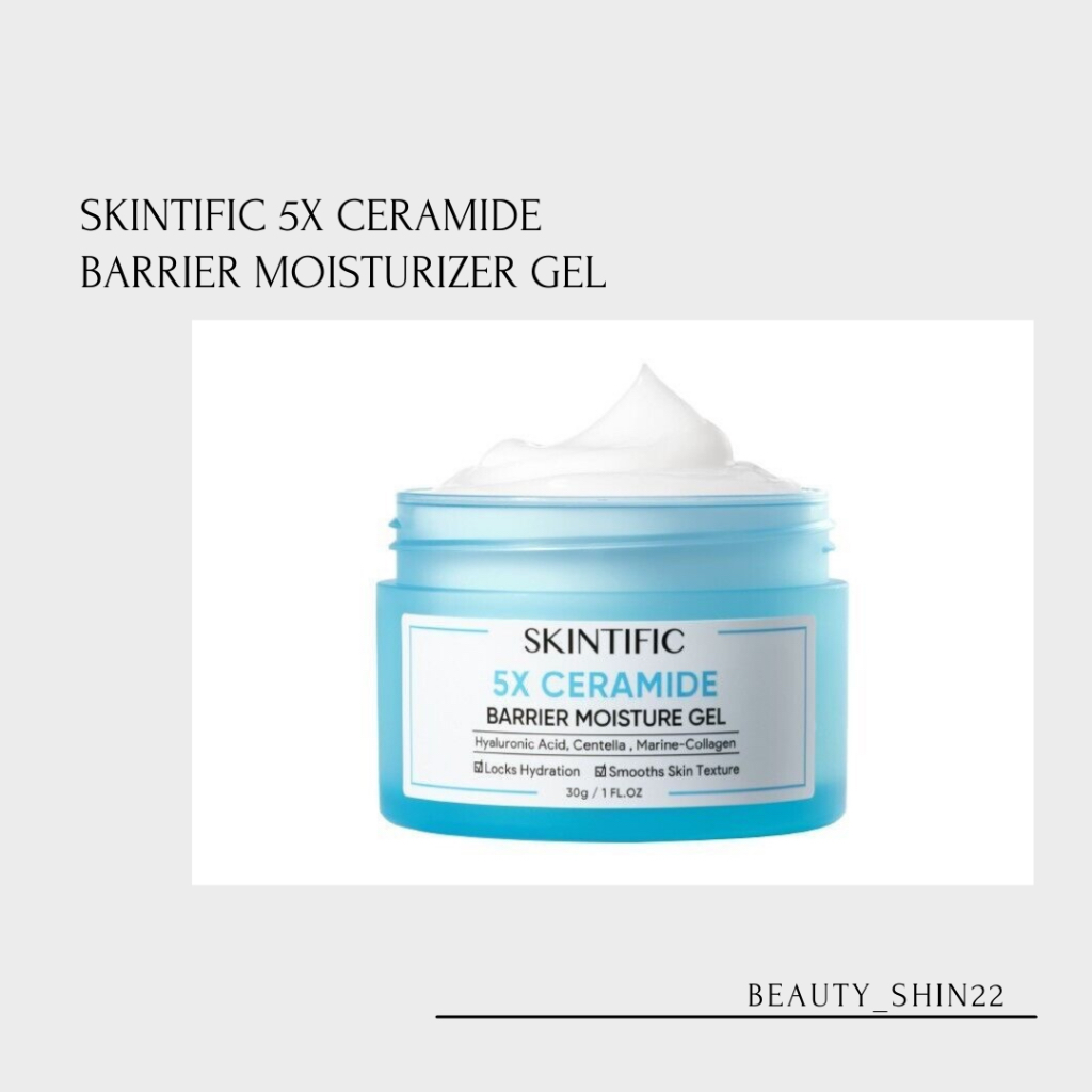 Jual SKINTIFIC 5X Ceramide Skin Barrier Repair Moisture Gel 30 & 80 gr ...