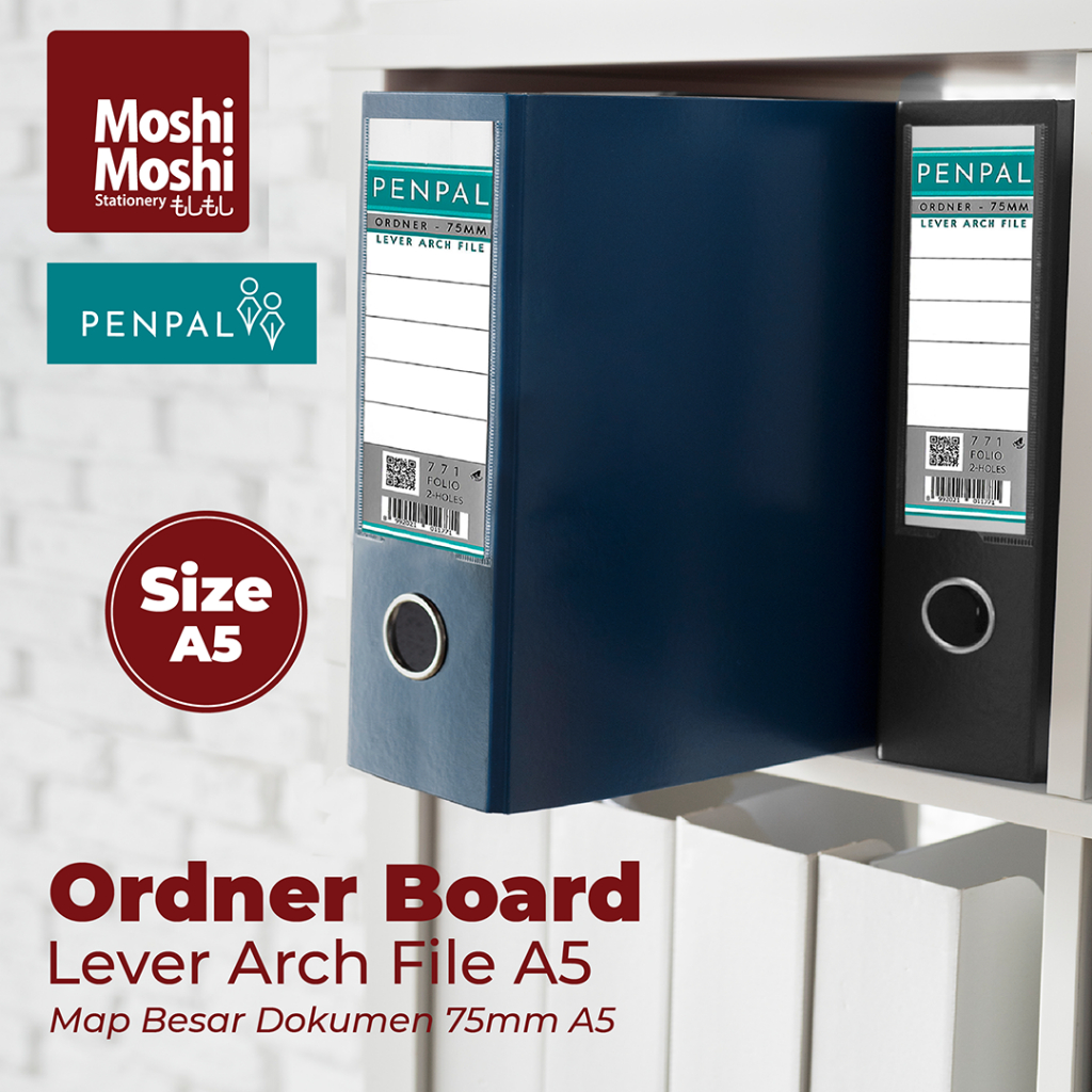 Jual Ordner Board A5 Paper Lever Arch File Map Besar A5 Kertas Dokumen ...
