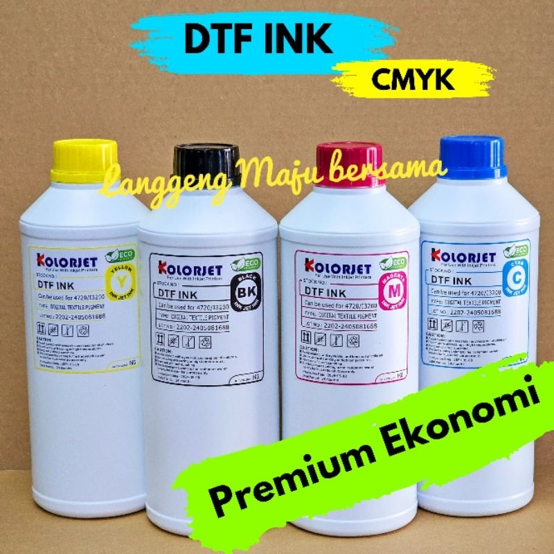 Jual Tinta DTF Kolorjet Premium Ekonomi Digital Textile Pigment 1kg ...