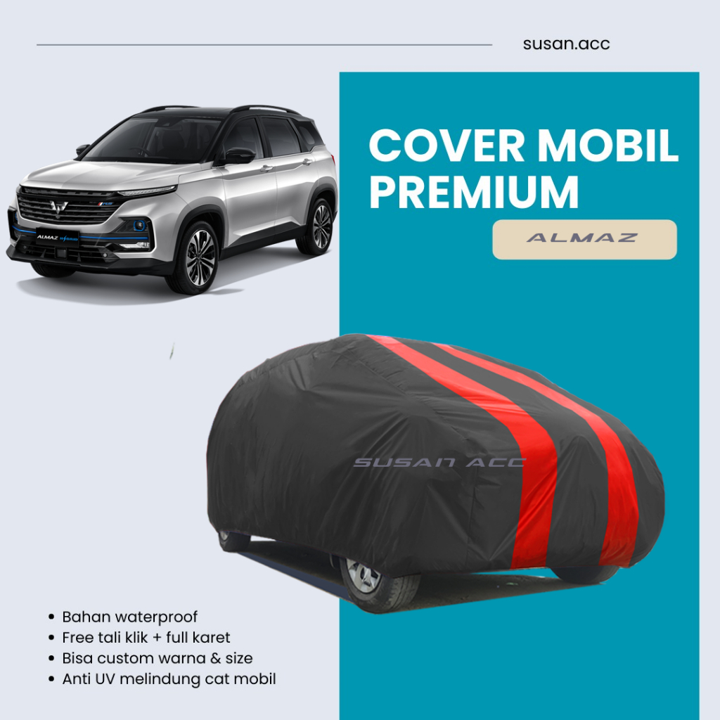 Jual PREMIUM Body Cover Mobil WULING Sarung Mobil wuling almaz wuling ...