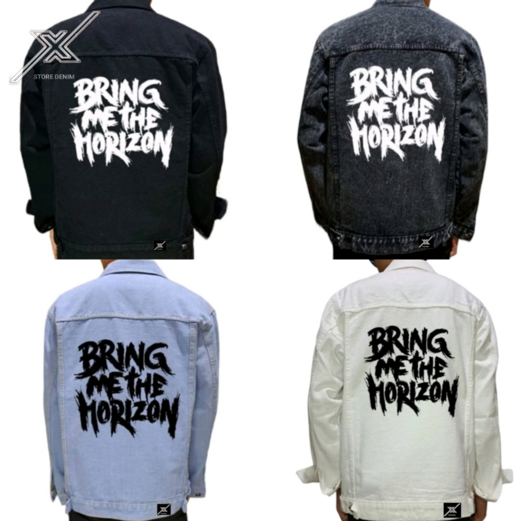 Jual Jaket Jeans Denim SABLON Pria Dan Wanita SPECIAL EDITION BMTH ...